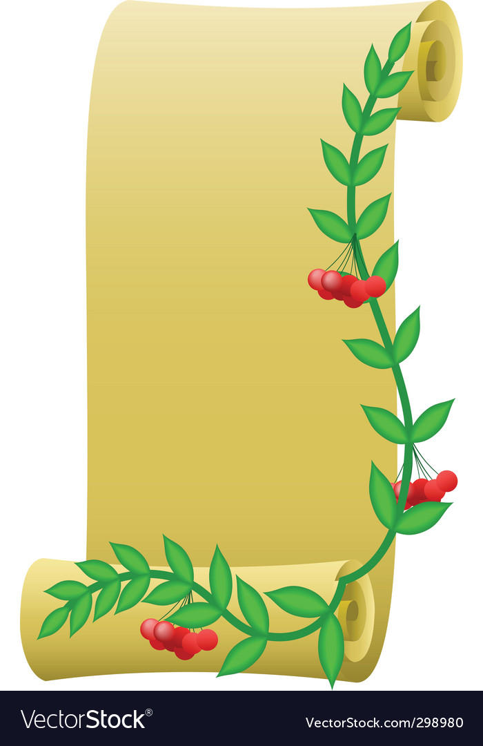 Scroll Royalty Free Vector Image - VectorStock