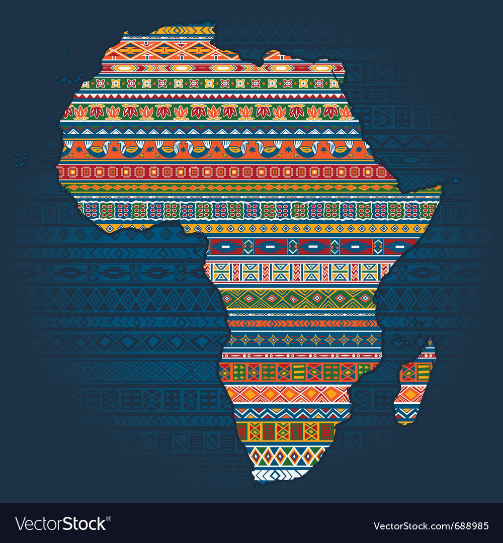 Ethnic african elements Royalty Free Vector Image