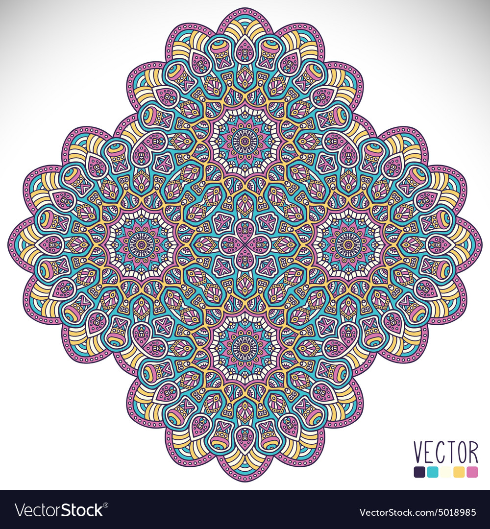 Mandala Royalty Free Vector Image - VectorStock