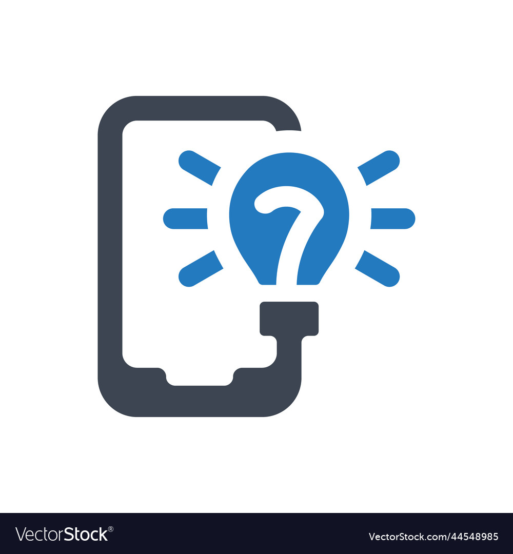 Mobile update icon Royalty Free Vector Image - VectorStock