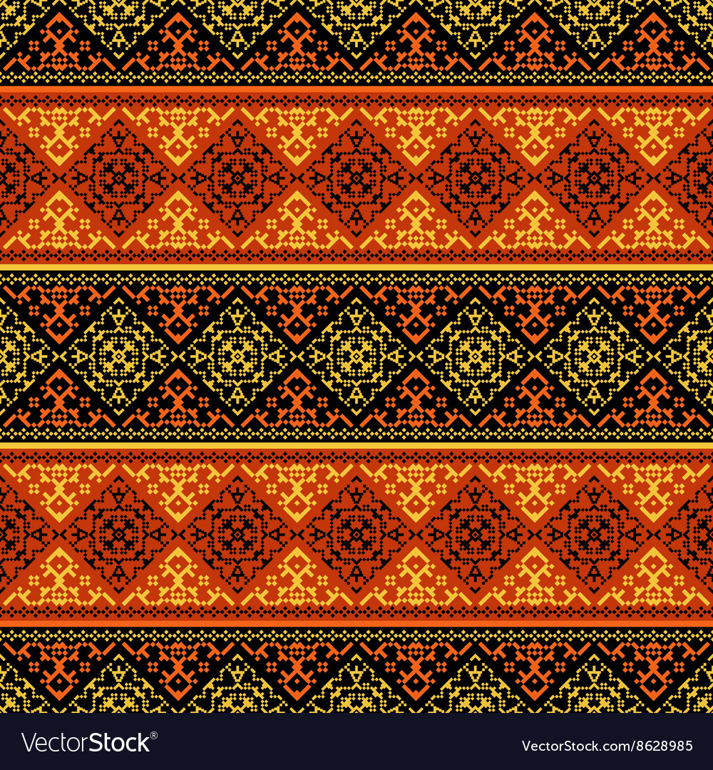 Retro style seamless pattern Royalty Free Vector Image