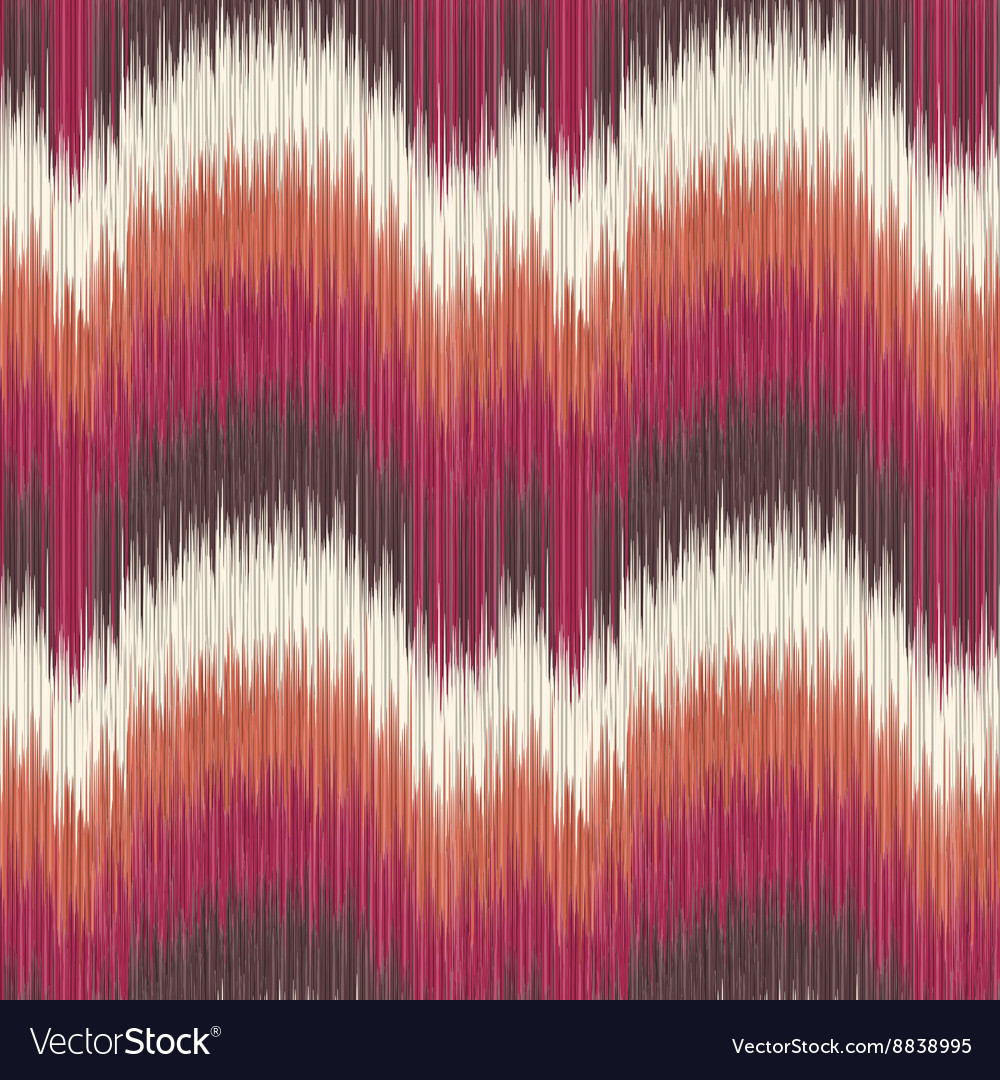 Ikat pattern Royalty Free Vector Image - VectorStock