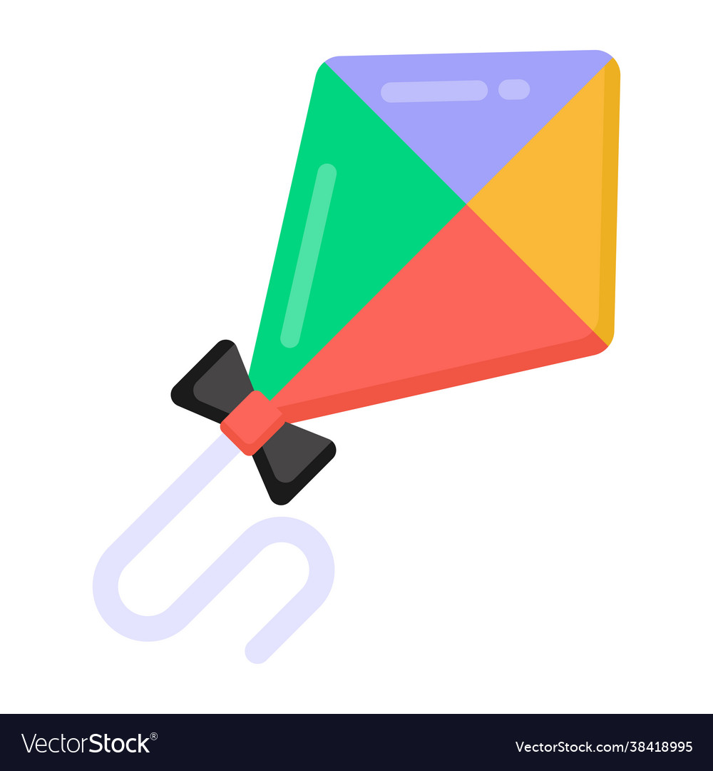 Kite Royalty Free Vector Image - VectorStock