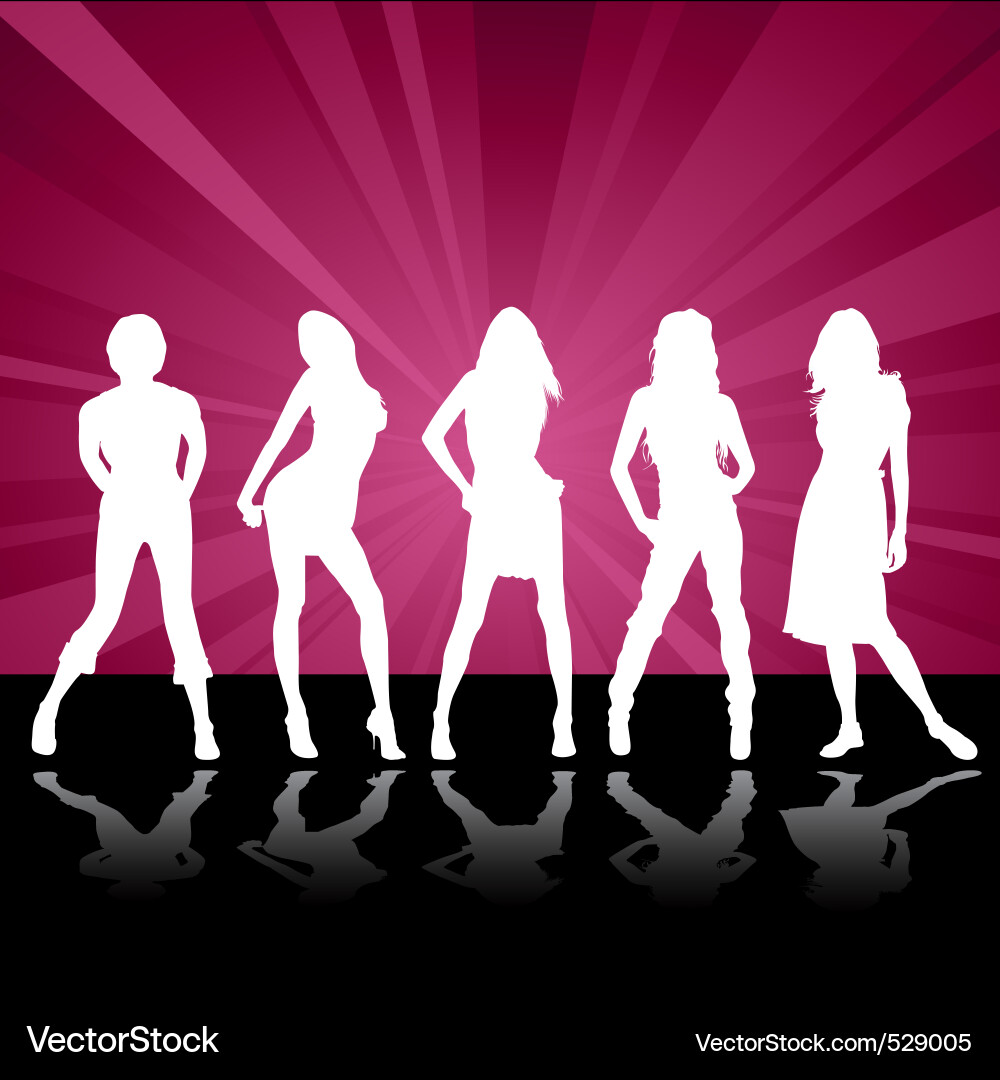 Fashion women Royalty Free Vector Image - VectorStock