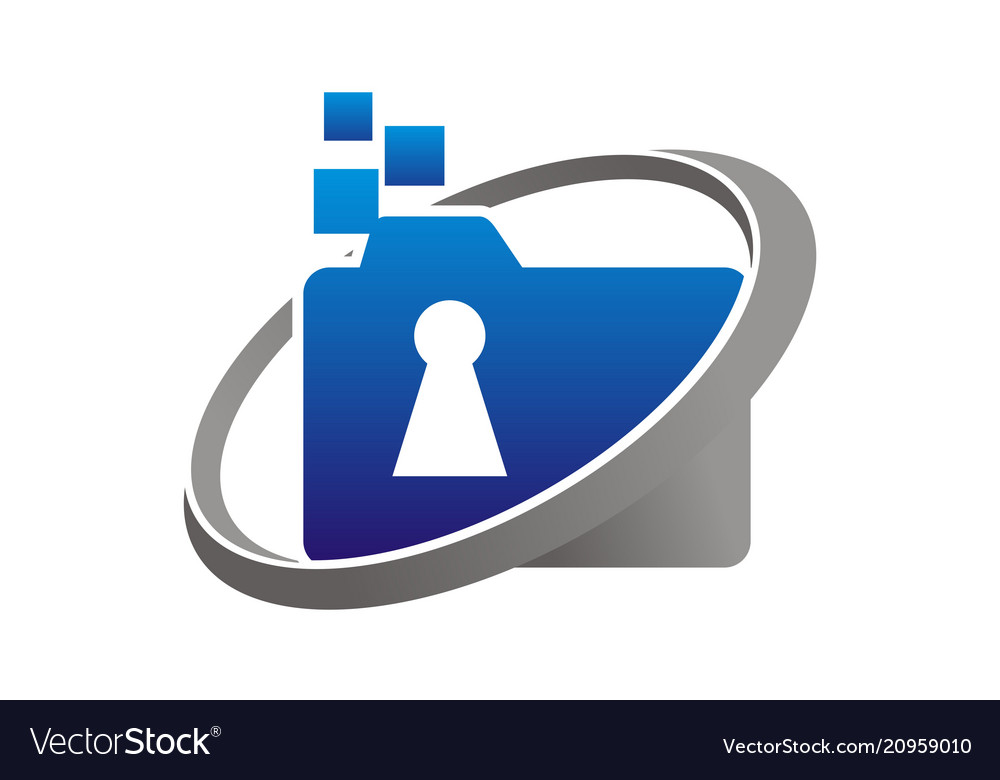 Data protection concept Royalty Free Vector Image