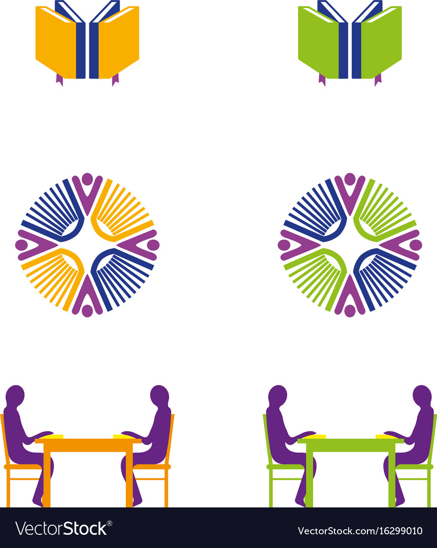 Library Royalty Free Vector Image - VectorStock