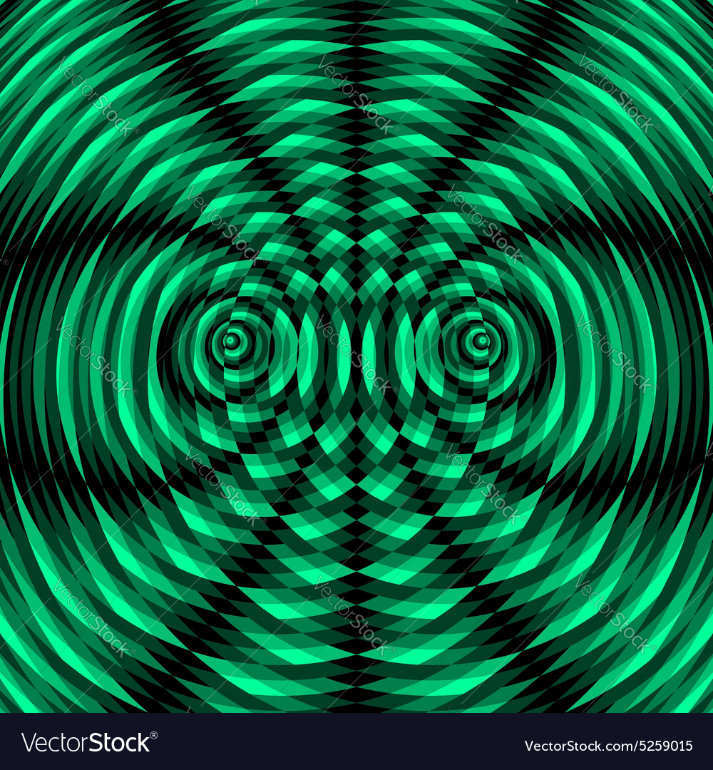 Abstract swirl background pattern with optical Vector Image