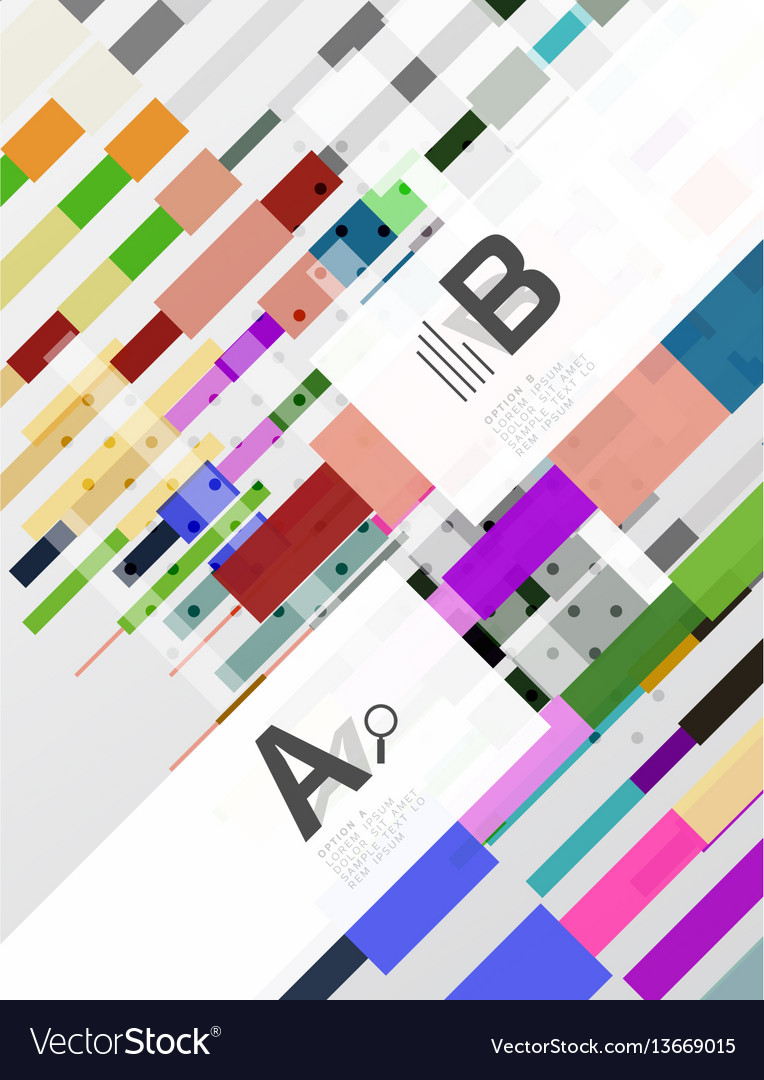 Colorful stripes abstract background Royalty Free Vector