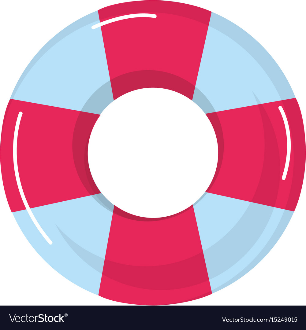 Relaxing Beach Float Royalty Free Vector Image