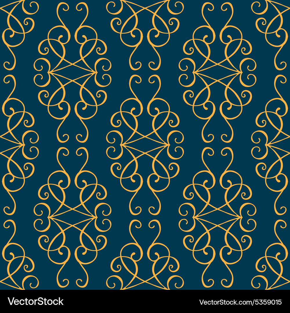 Seamless with vintage pattern Royalty Free Vector Image