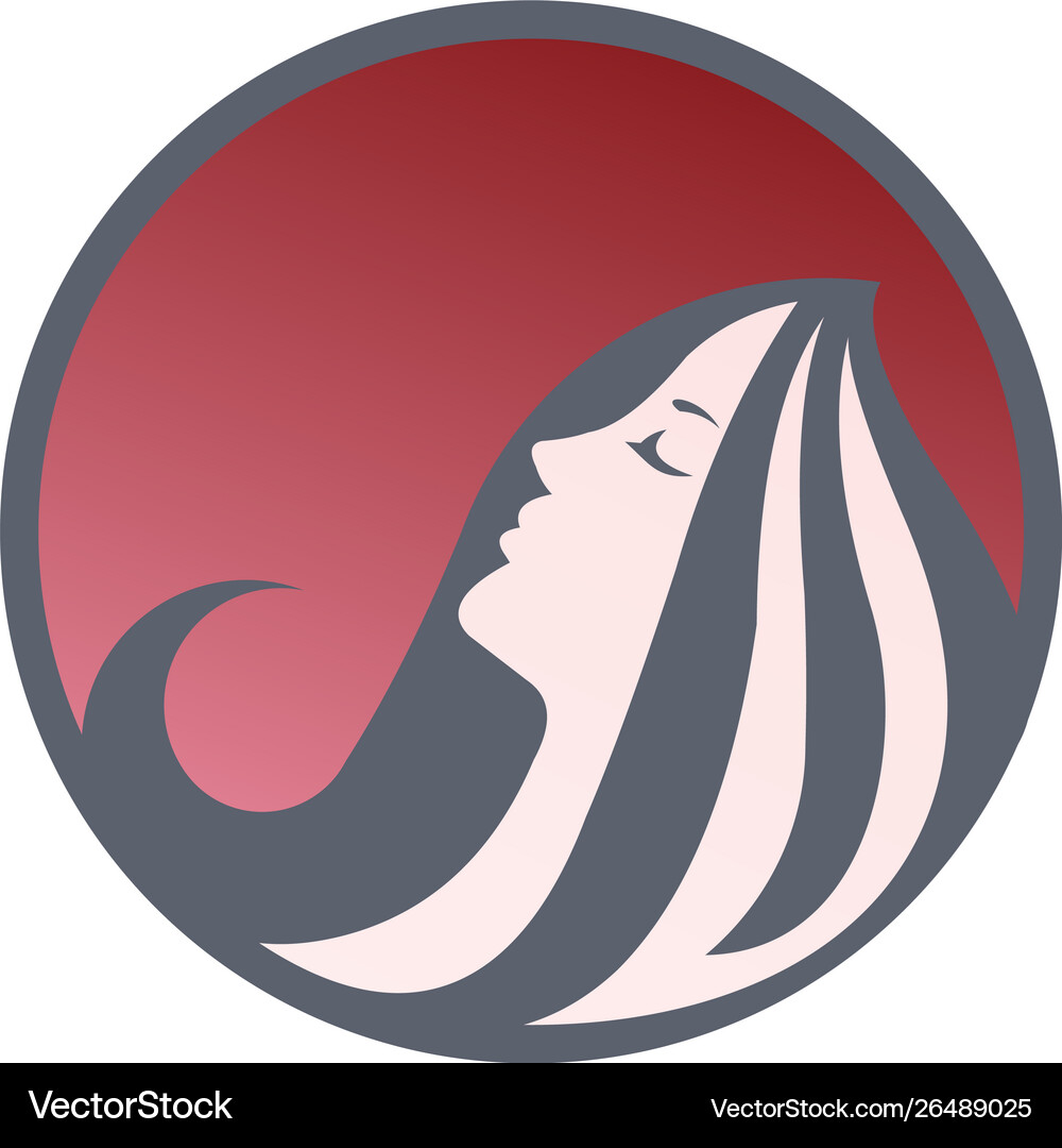 Beauty and face logo template Royalty Free Vector Image