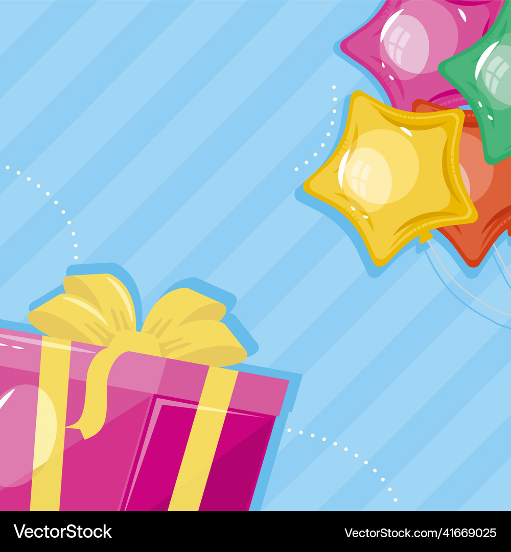Happy birthday party Royalty Free Vector Image