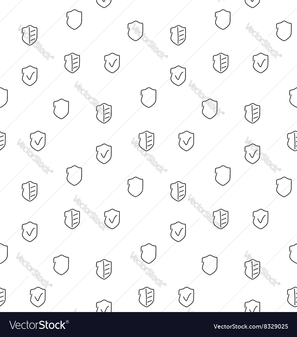 Security seamless pattern Royalty Free Vector Image