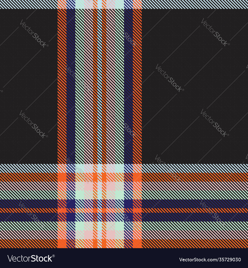 Colourful plaid textured seamless pattern Vector Image