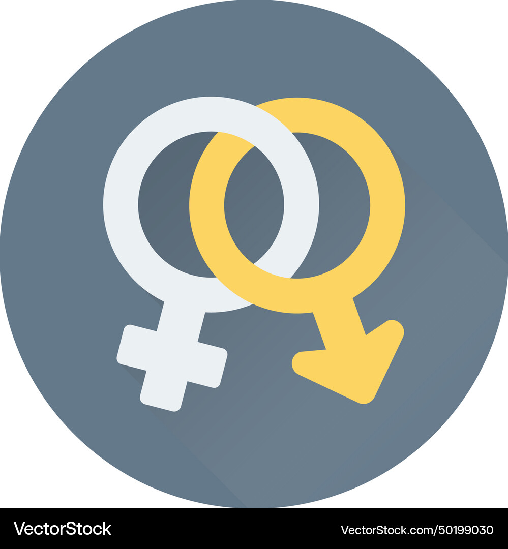 Gender symbols icon Royalty Free Vector Image - VectorStock