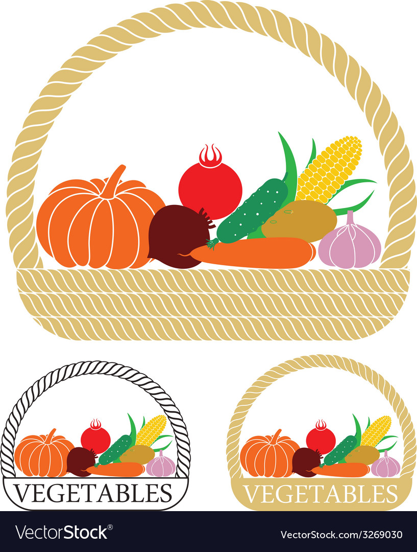 Vegetables Royalty Free Vector Image - VectorStock