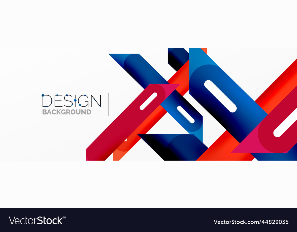 Background overlapping lines dynamic lines Vector Image