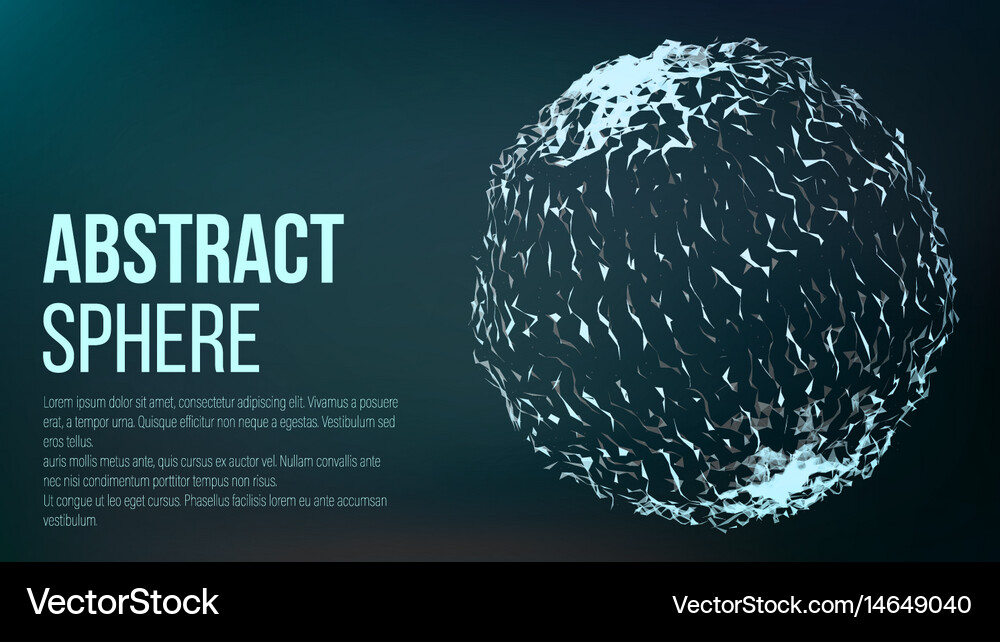 Abstract sense of science graphic design Vector Image