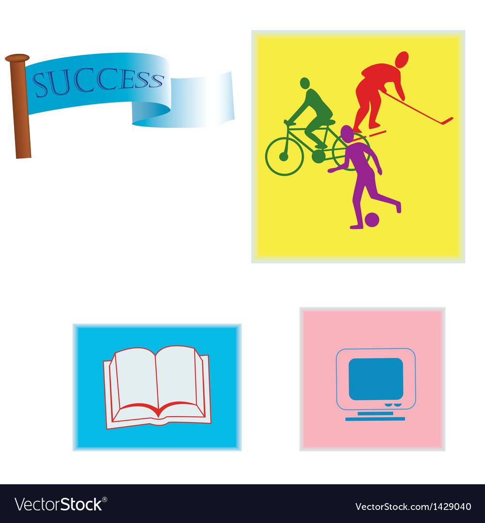 Icons Royalty Free Vector Image - VectorStock