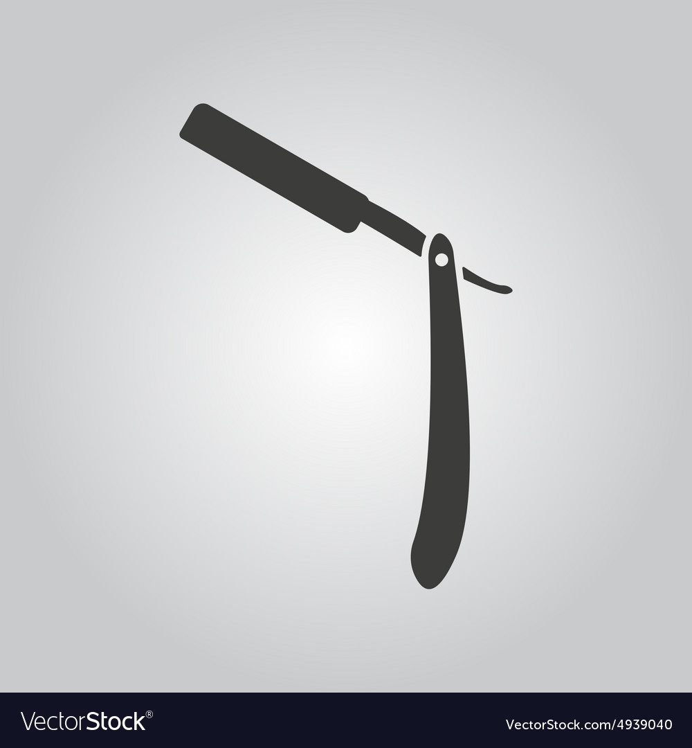 Razor icon shaver symbol flat Royalty Free Vector Image Razor icon shaver symbol flat Royalty Free Vector Image