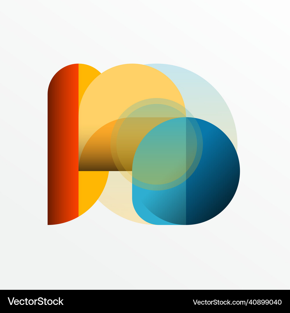 Round triangle shapes lines and circles geometric Vector Image