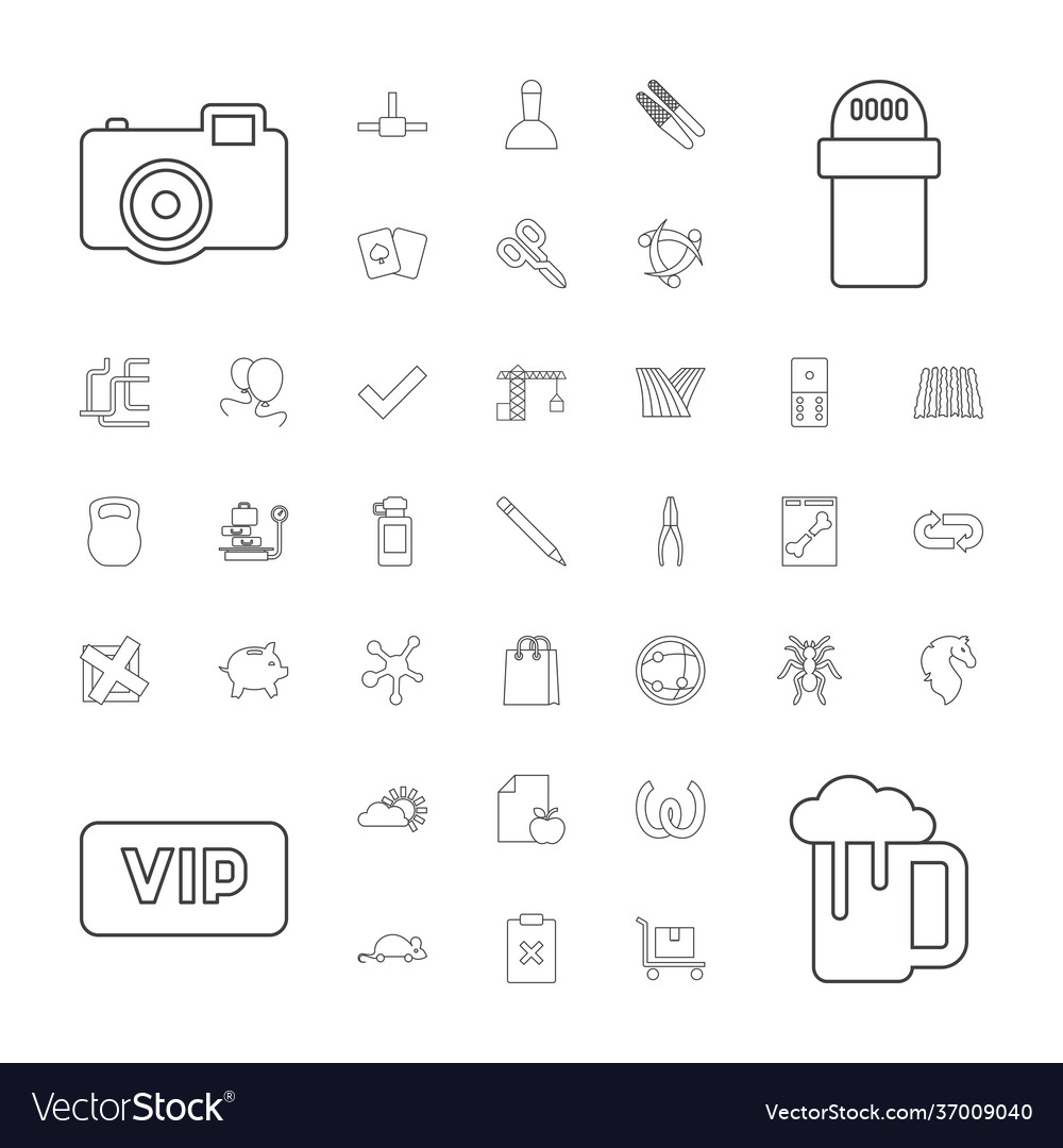 Shadow icons Royalty Free Vector Image - VectorStock