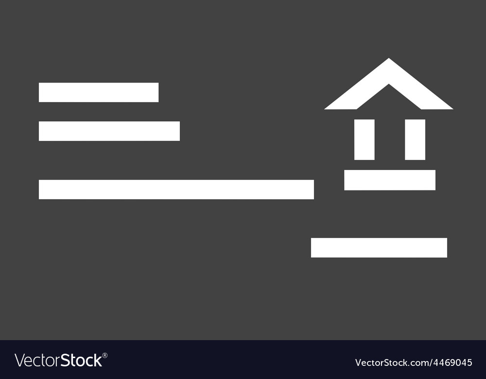 Current account Royalty Free Vector Image - VectorStock