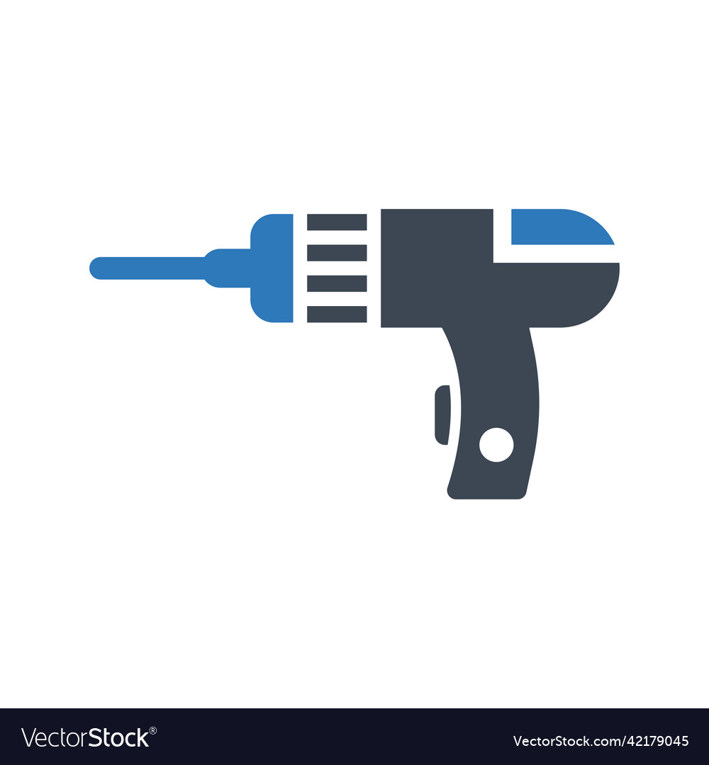 Drill machine icon Royalty Free Vector Image - VectorStock