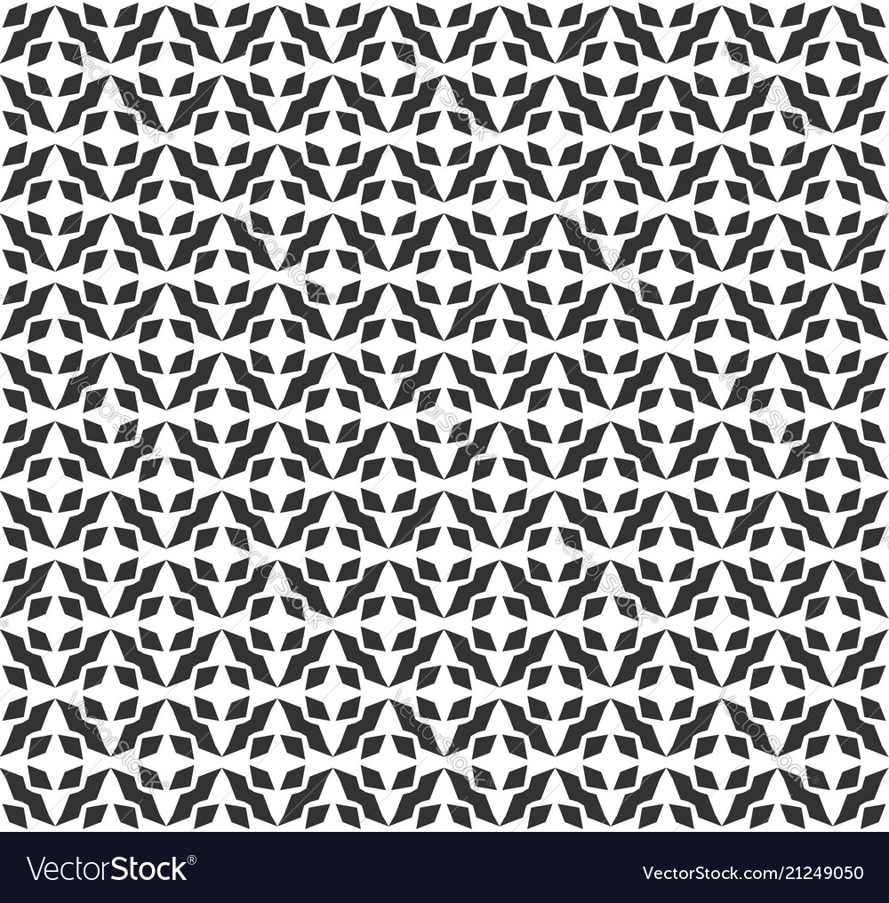 Abstract geometric seamless pattern repeating Vector Image