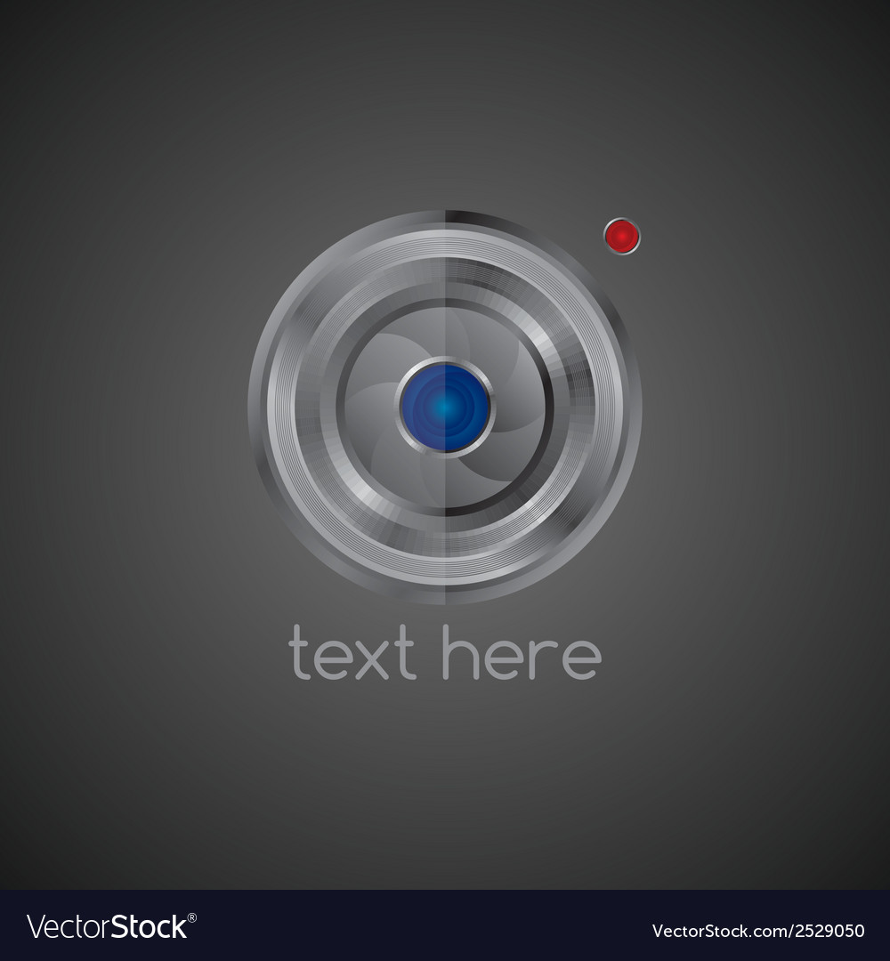 Camera background design Royalty Free Vector Image