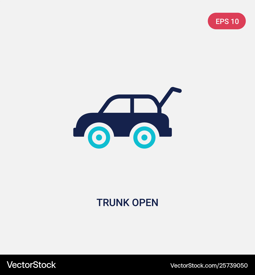 Two color trunk open icon from gaming concept Vector Image