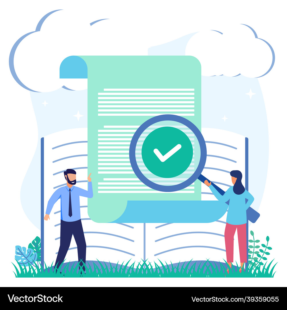 Graphic cartoon character of document draft Vector Image