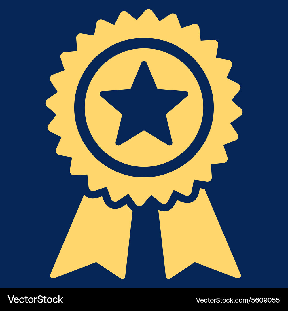 Guarantee icon from Competition Success Bicolor Vector Image