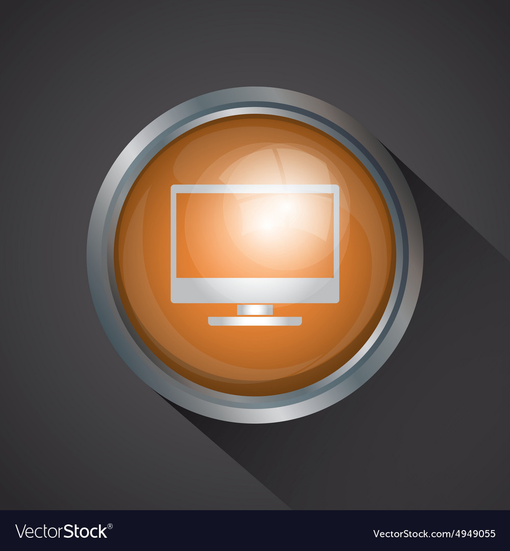 Icon button design Royalty Free Vector Image - VectorStock