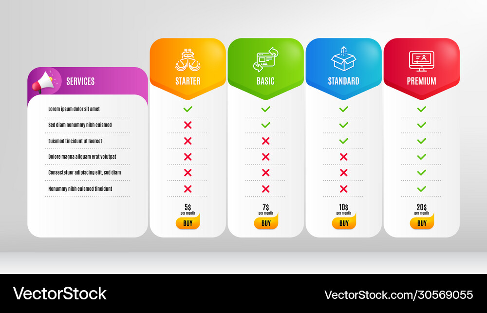 Online video send box and ship icons set refresh Vector Image