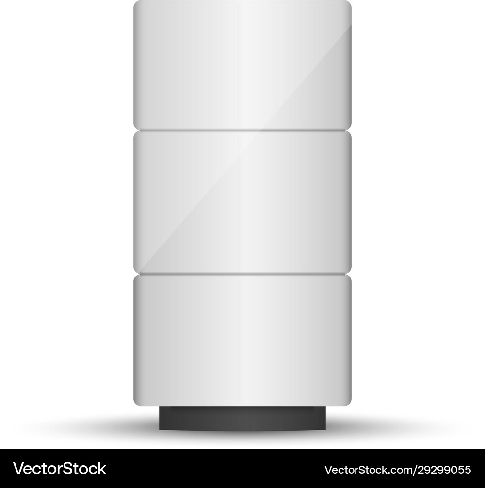 Outdoor advertising pylon Royalty Free Vector Image