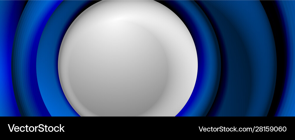 3d style abstract swirl circles modern Royalty Free Vector