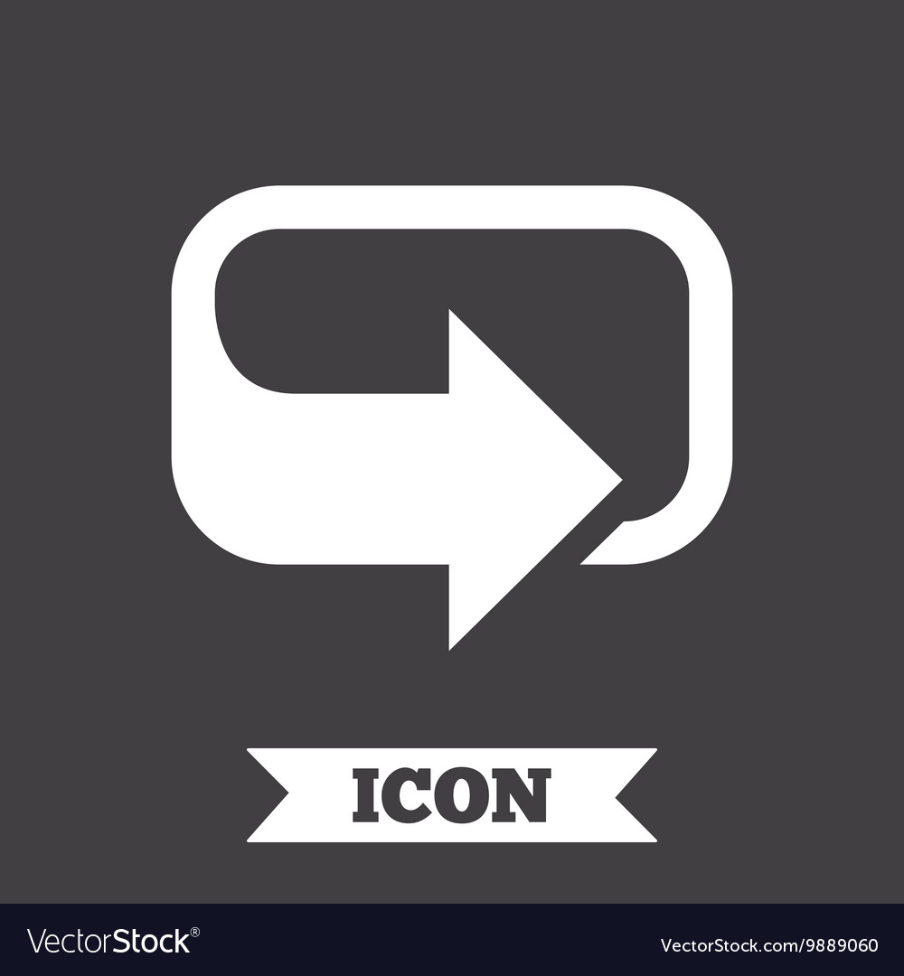 Rotation icon repeat symbol refresh sign Vector Image