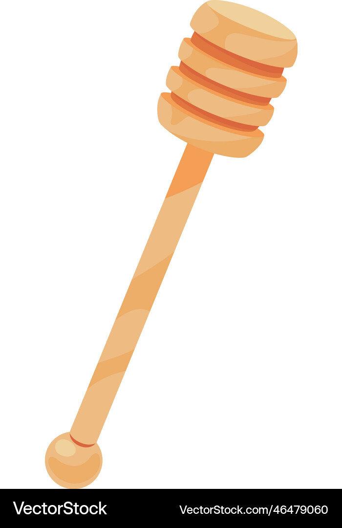 Wooden spoon icon Royalty Free Vector Image - VectorStock