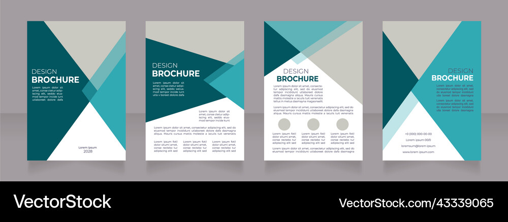 Medical insurance programs promotional blank Vector Image