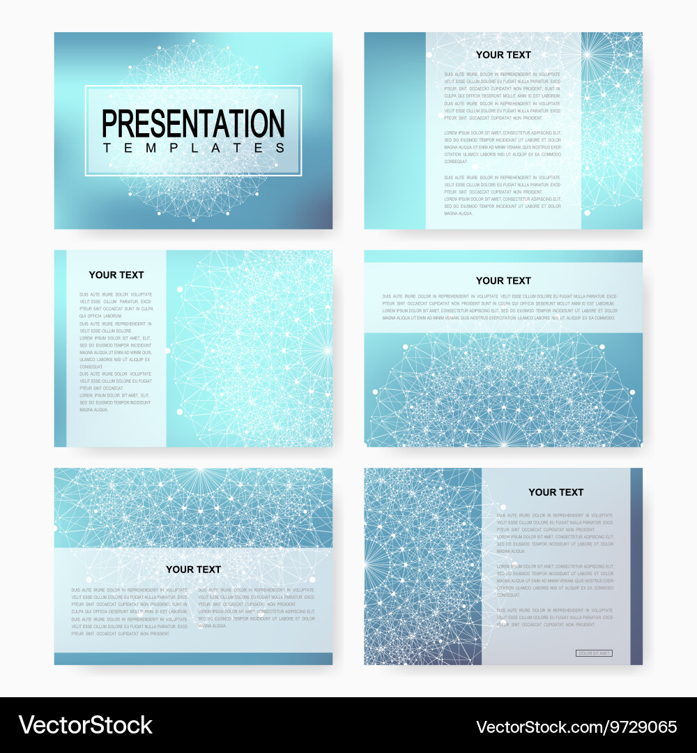 Set templates for multipurpose Royalty Free Vector Image