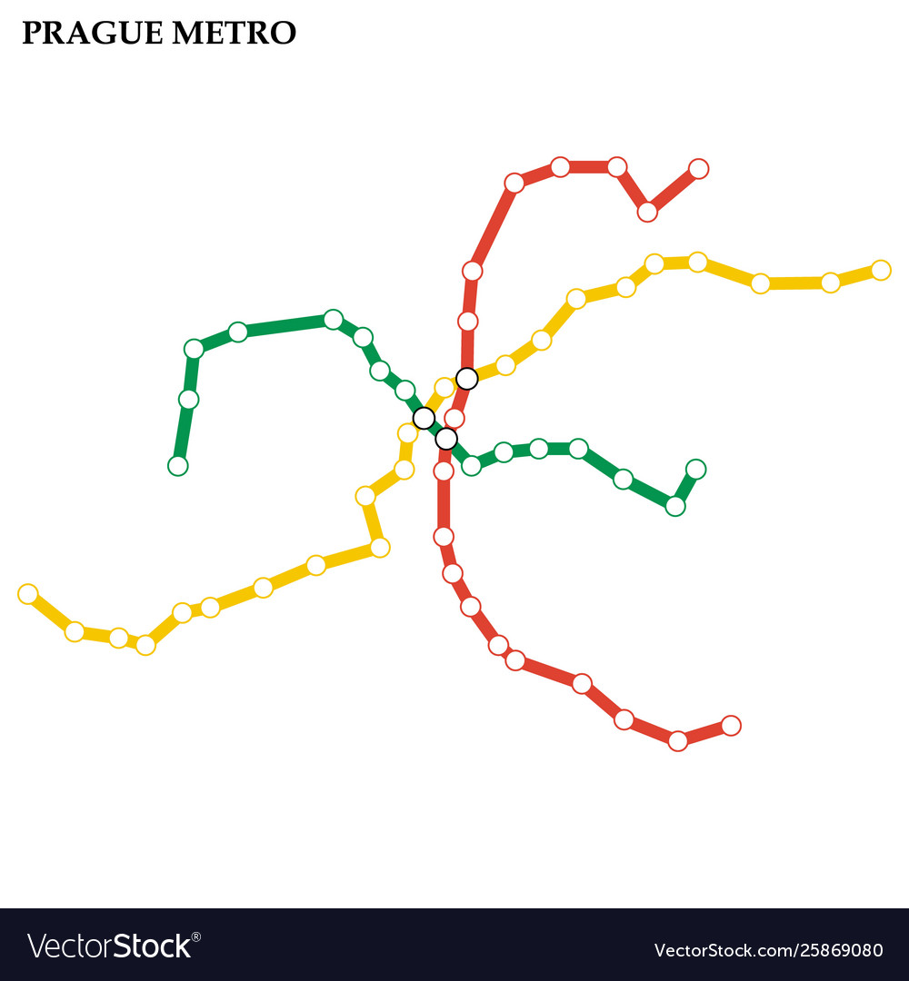 Map metro subway Royalty Free Vector Image - VectorStock