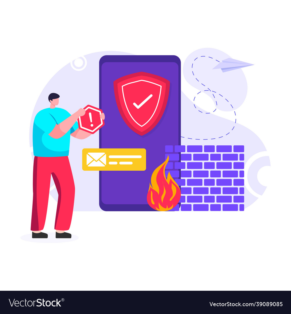 Firewall Concept Illustration Vector PNG Image Free, 59% OFF