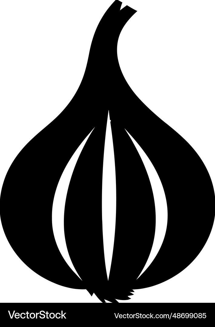 Onion icon Royalty Free Vector Image - VectorStock