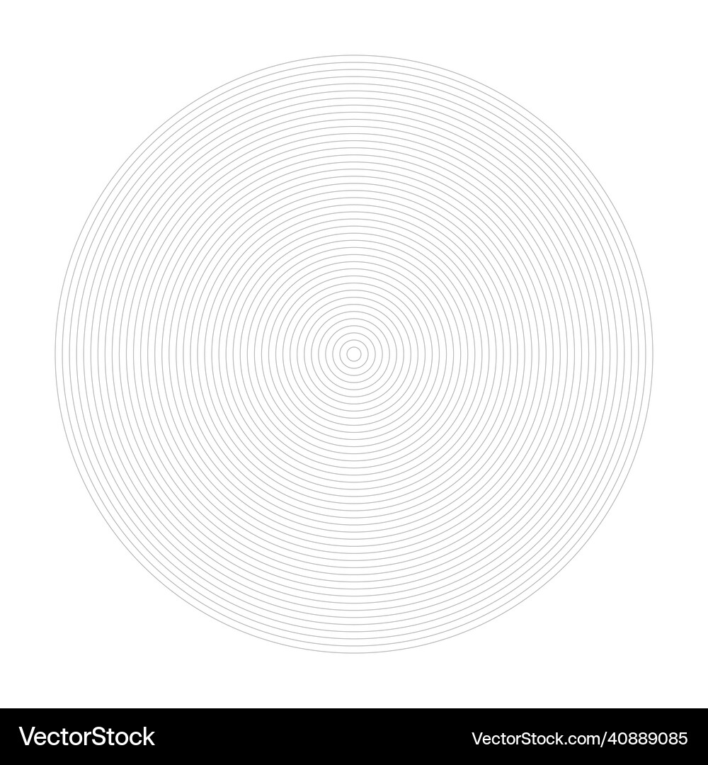 Radial texture black and white background Vector Image