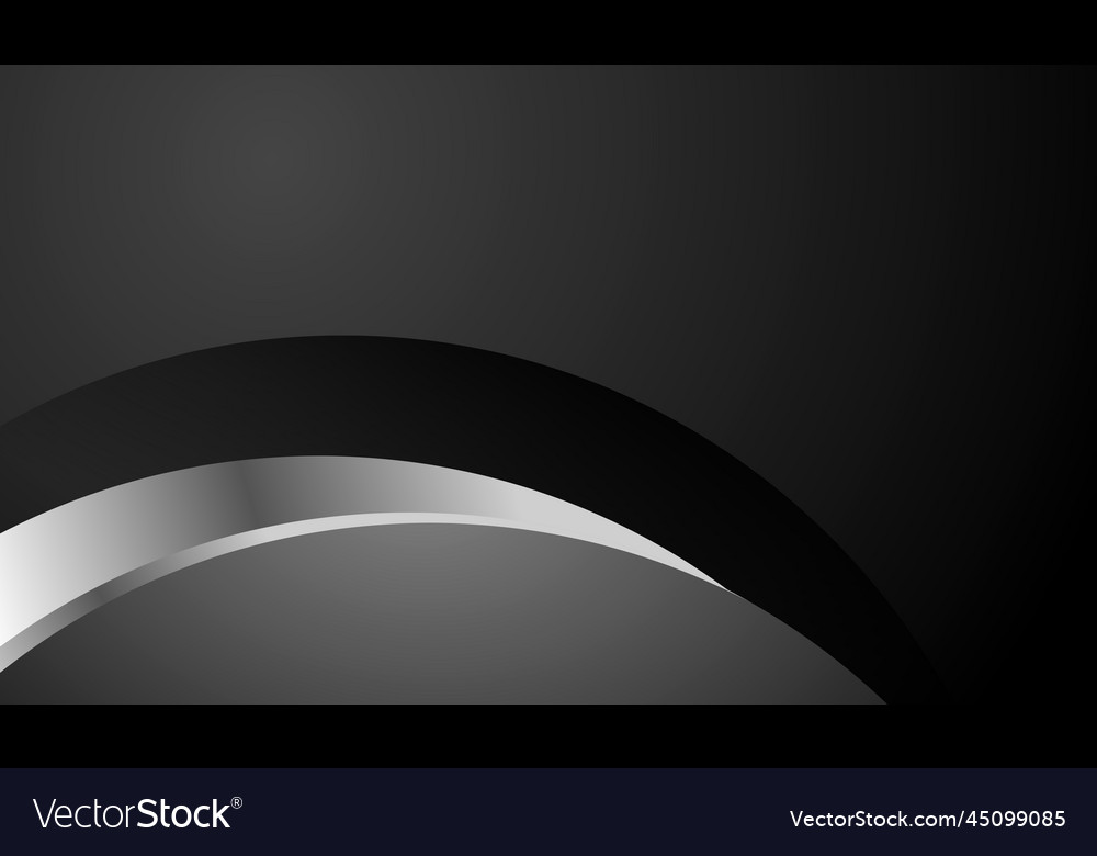 Silver background gradient design Royalty Free Vector Image