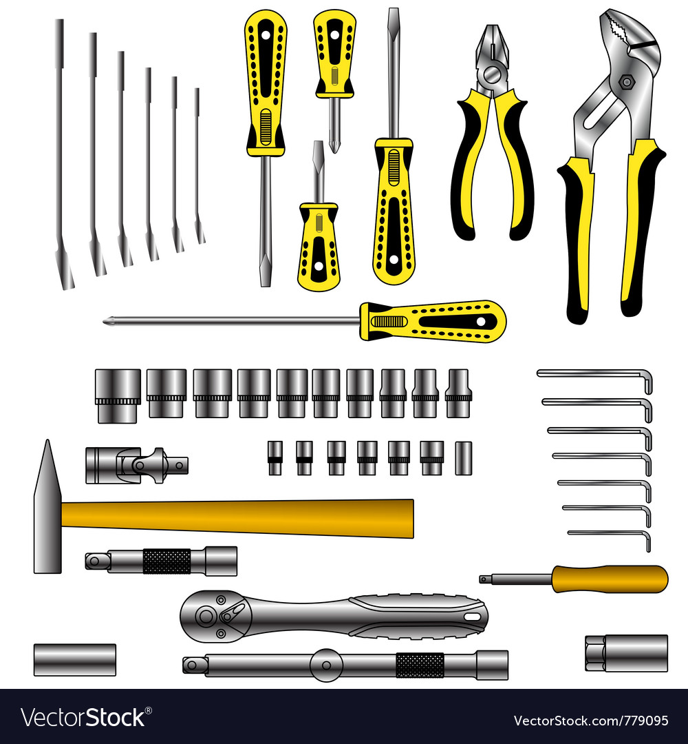 Tools Royalty Free Vector Image - VectorStock