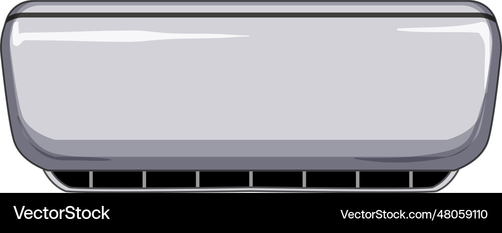 Fan air conditioner cartoon Royalty Free Vector Image