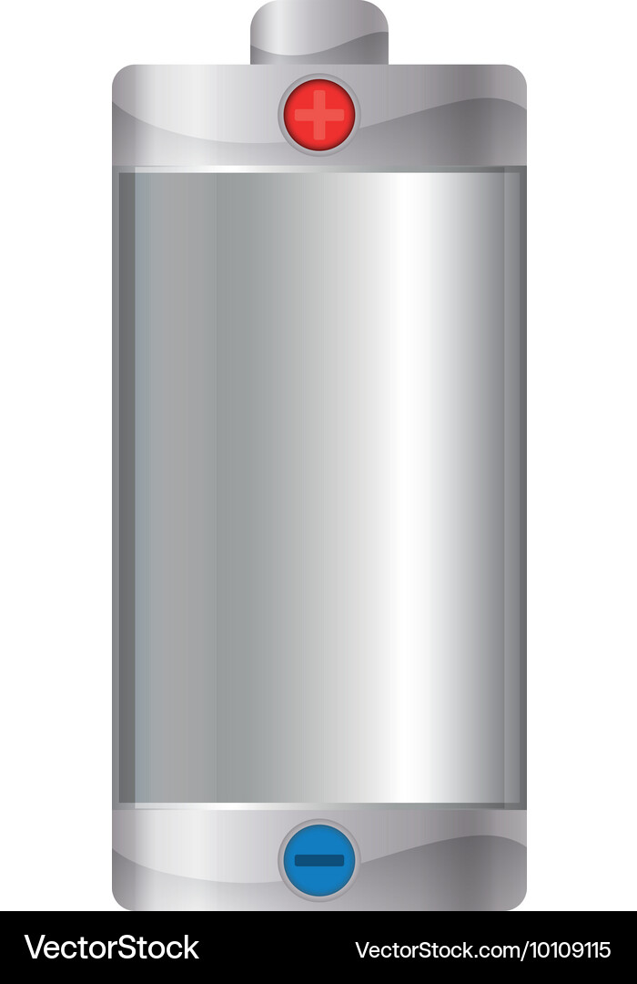 Battery energy power charge icon graphic Vector Image