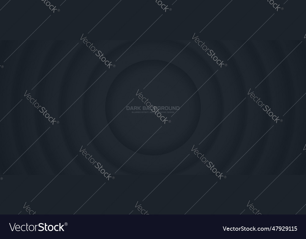 Concentric circles expand 3d hi-tech minimalist Vector Image